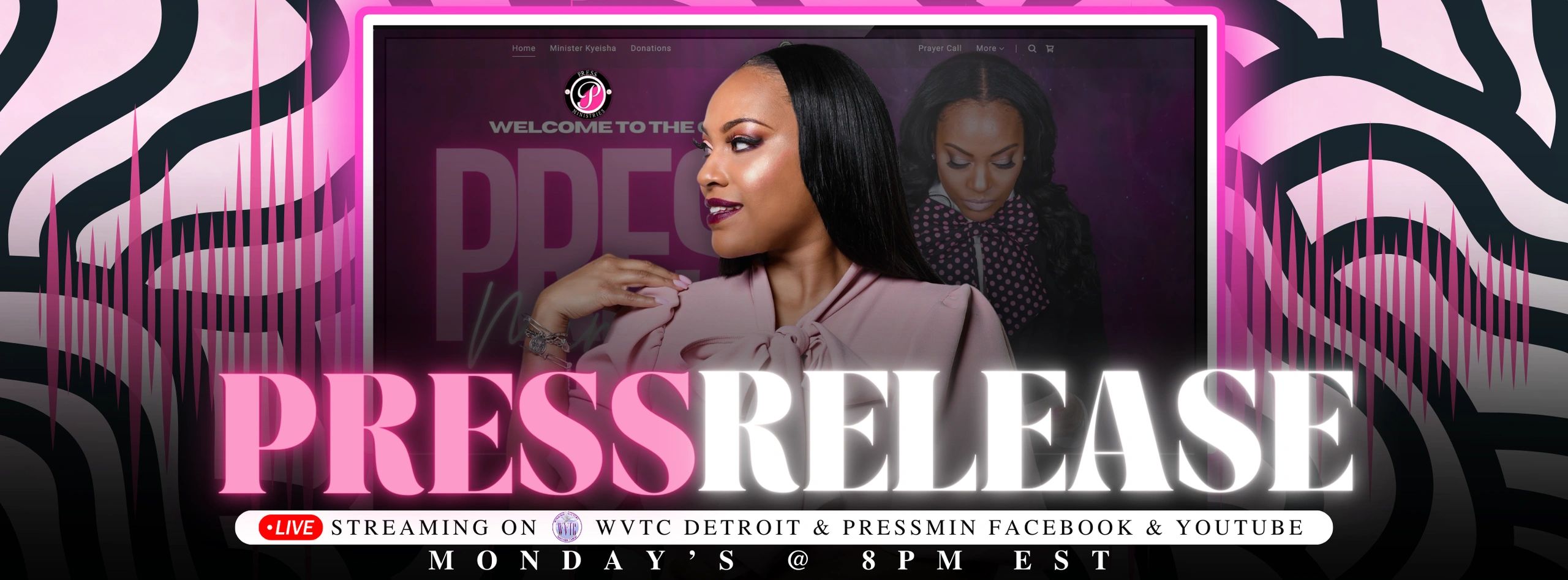 Welcome to Press Ministries - Prayer Releases Encounters of Supernatural Strength